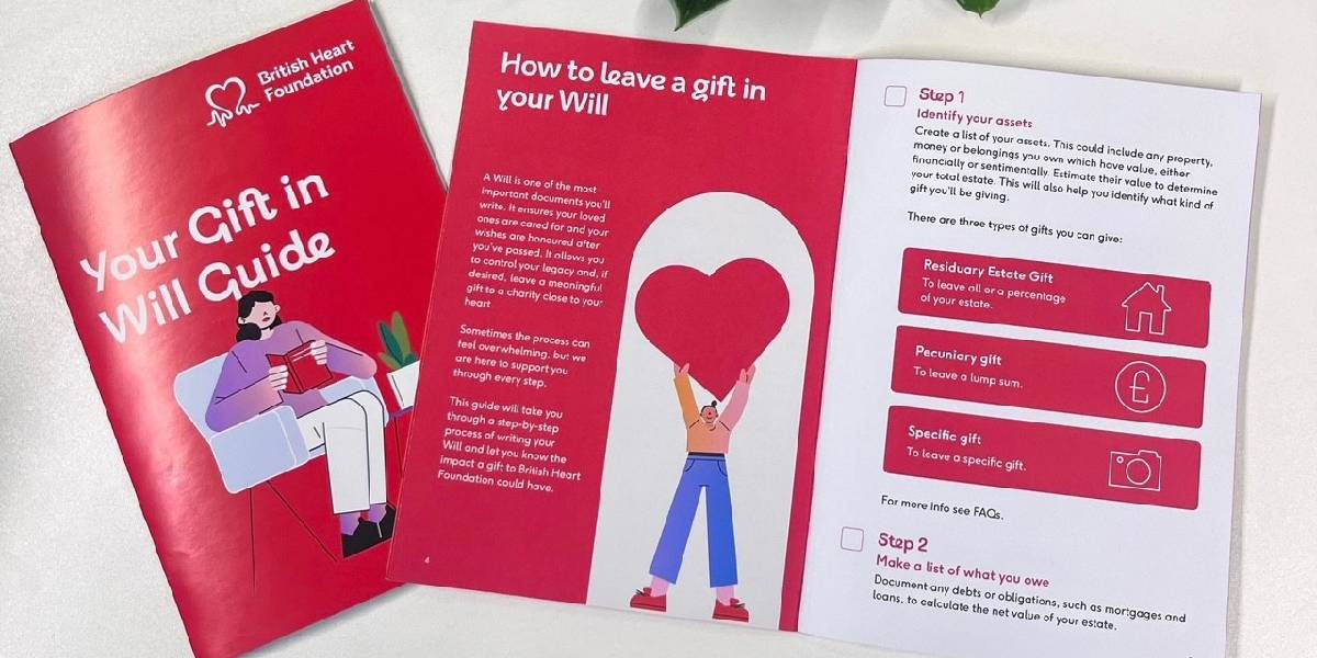 Get a free guide to making your Will - BHF