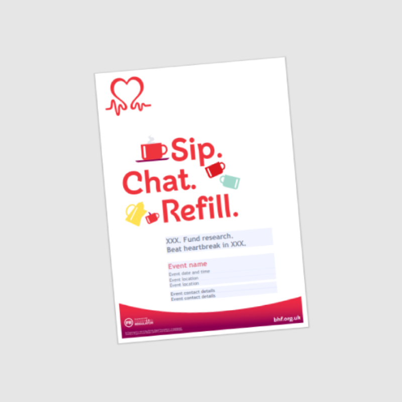 Fundraising posters - BHF