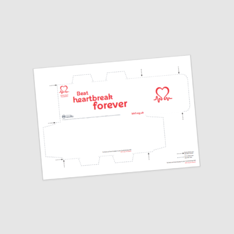 Fundraising materials - BHF