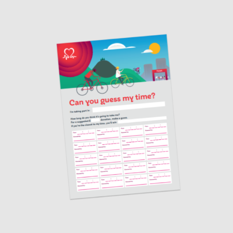 Fundraising posters - BHF