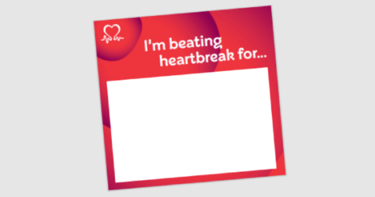 Fundraising materials - BHF