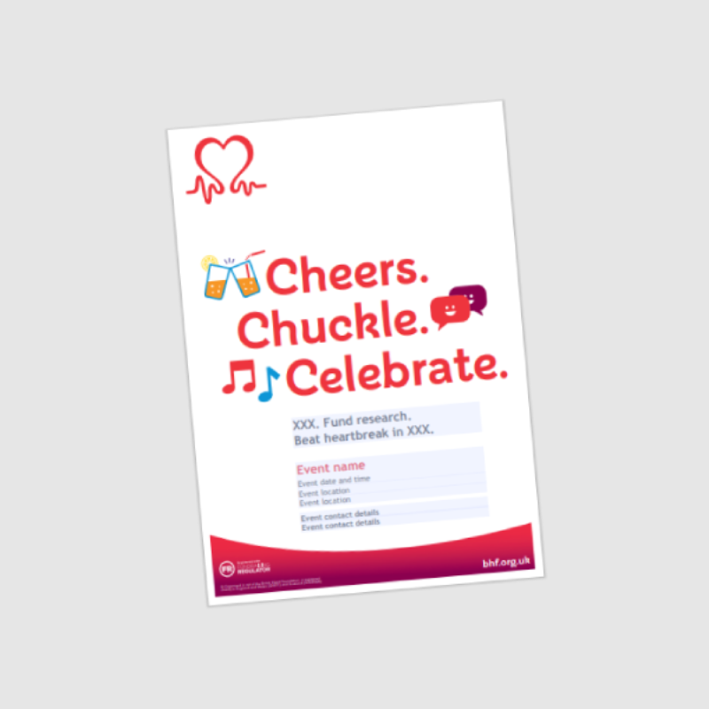 Fundraising posters - BHF