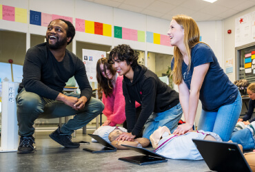 Teach CPR in your school for free with Classroom RevivR - BHF