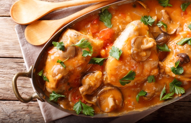 Mediterranean-style chicken casserole recipe - Heart Matters magazine - BHF