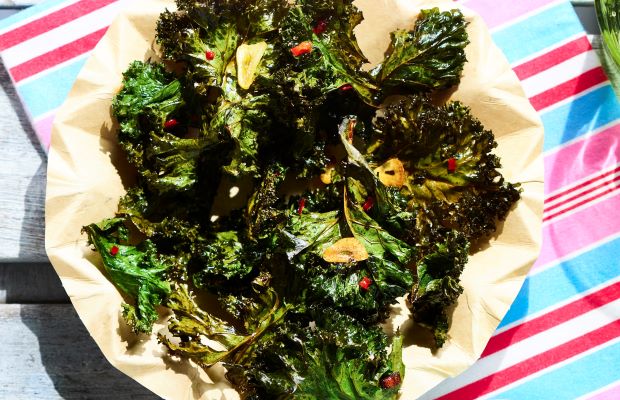 how to make crispy kale uk