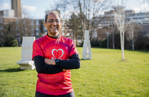 A day in the life: Professor Sanjay Sinha and the Heart Healing Patch - BHF
