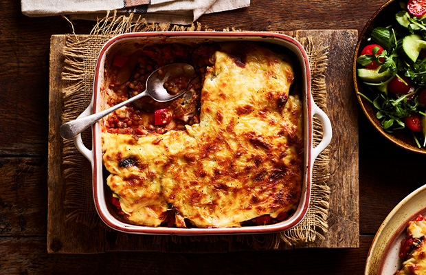 Vegetable moussaka - BHF