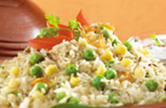 Peas and corn pilau rice recipe - Heart Matters magazine - BHF