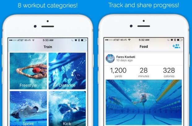 5 free swimming apps - BHF