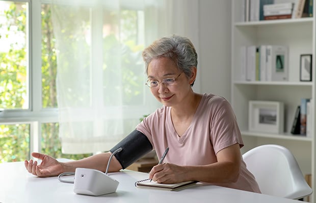 Your blood pressure chart and diary - BHF