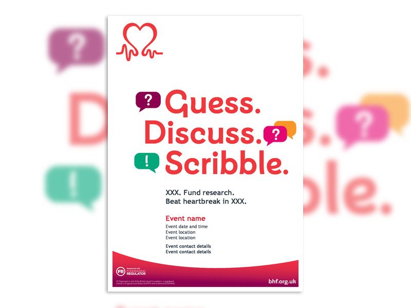 Editable Quiz Poster download - BHF