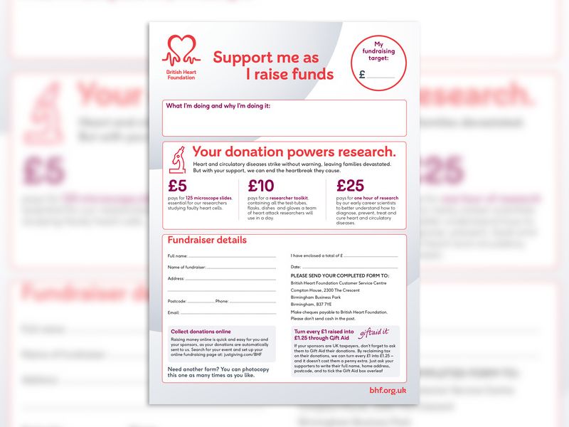 donation request form uk