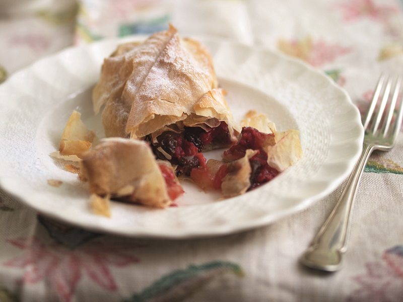 Apple and raspberry strudel recipe - Heart Matters magazine - BHF