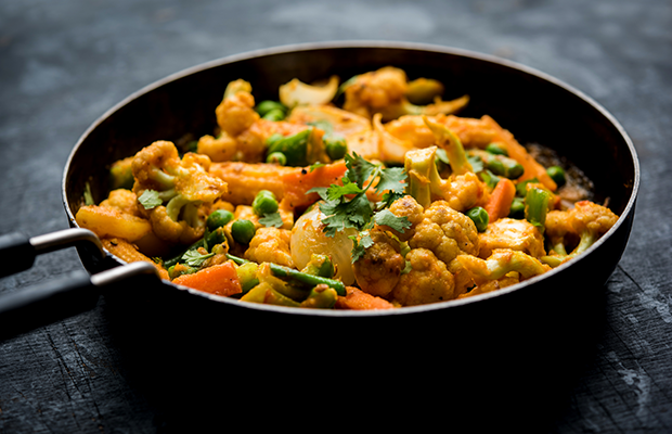 Vegetable Balti - Heart Matters magazine - BHF
