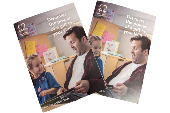 Get a free guide to making your Will - BHF